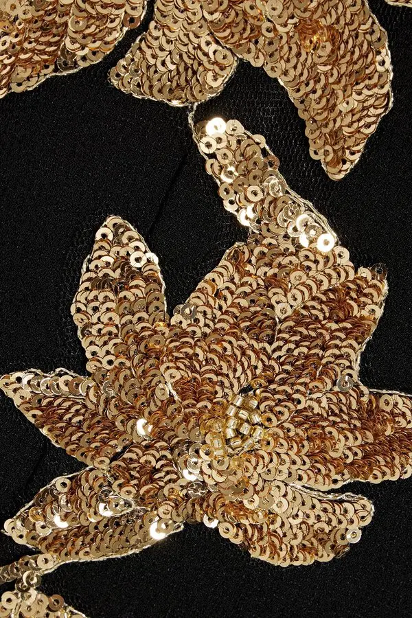 Rebecca Vallance Versailles Strapless Sequin-embellished Crepe Mini Dress