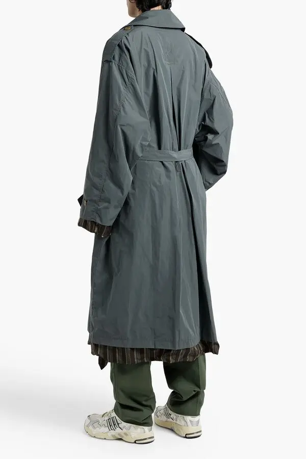 Acne Studios Double-breasted Shell Trench Coat