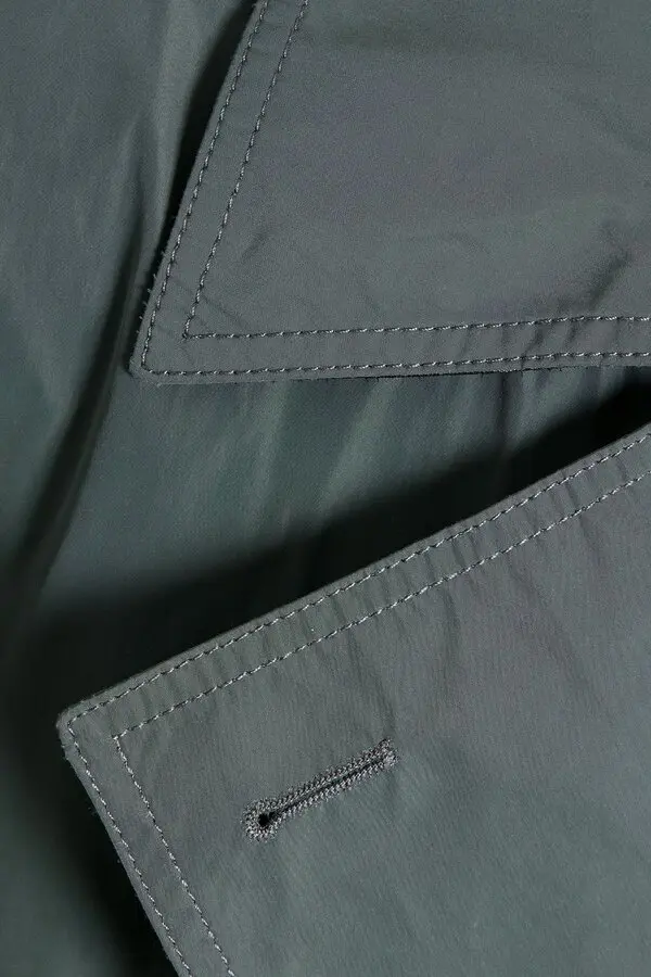 Acne Studios Double-breasted Shell Trench Coat