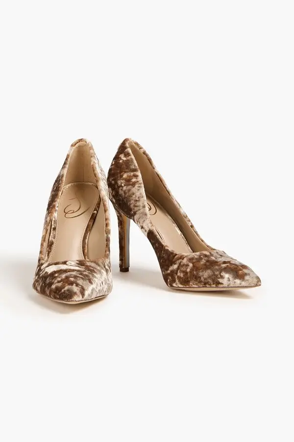 Sam Edelman Hazel Crushed Velvet Pumps