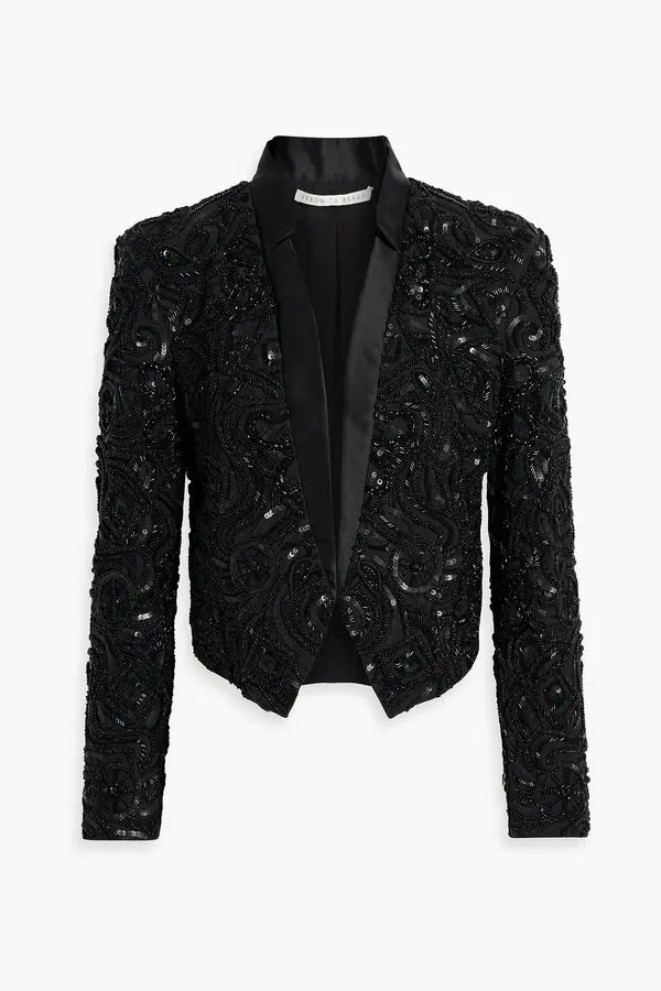 Veronica Beard Delony Embellished Cotton Jacket