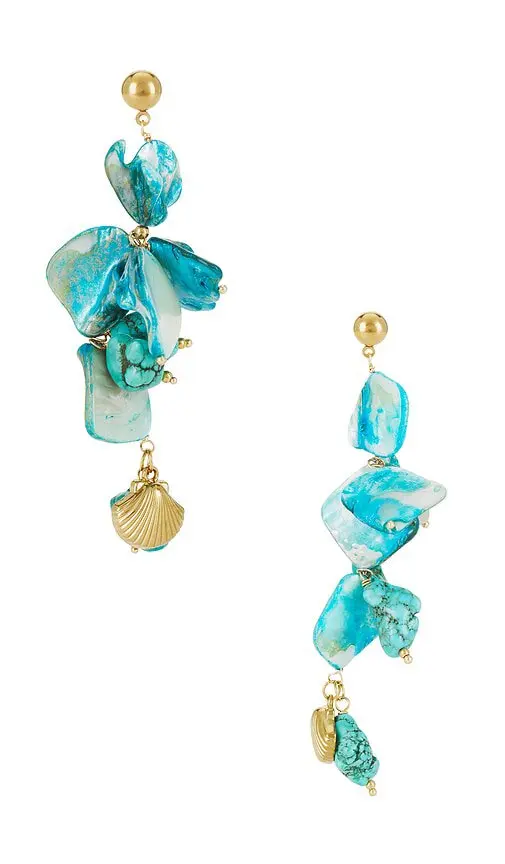 8 Other Reasons Dangle Earrings - Blue