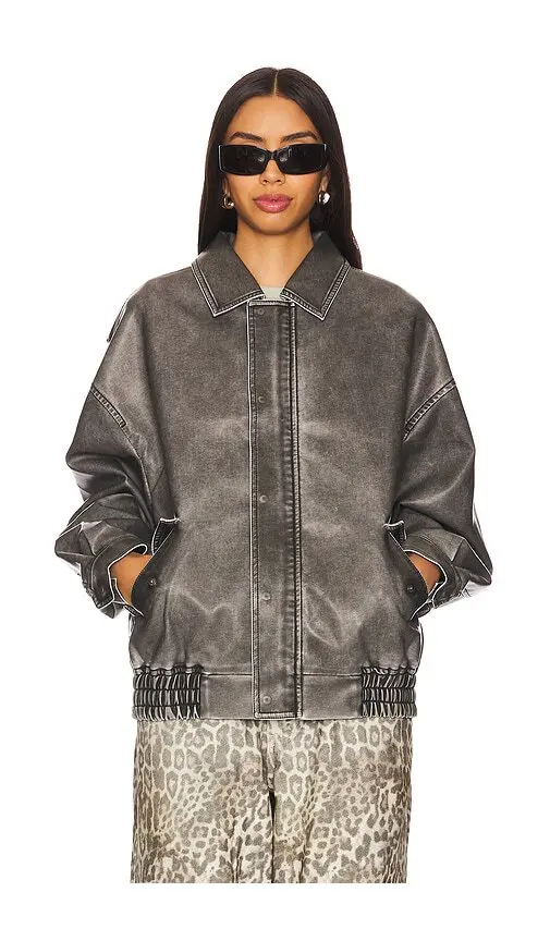 Lioness Kenny Bomber Jacket - Slate