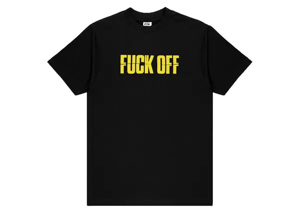 FTP Fuck Off Tee Shirt - Black