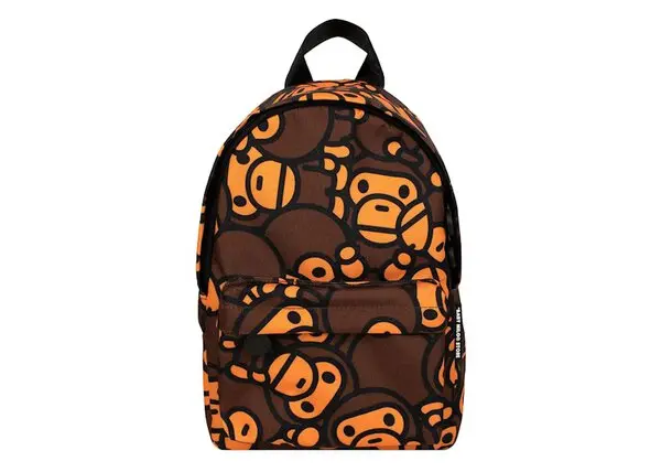 BAPE Baby Milo Small Backpack - Brown