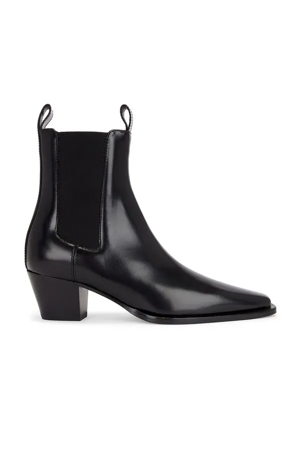 TOTEME The City Boot - Black