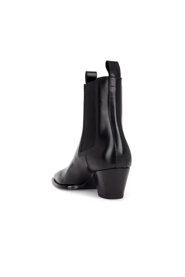 TOTEME The City Boot - Black