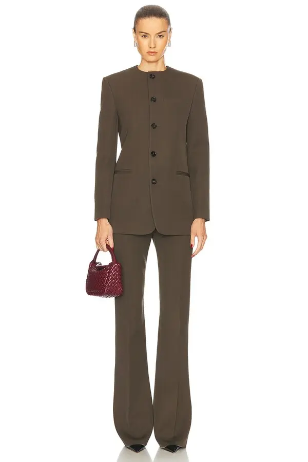 Bottega Veneta Collarless Blazer