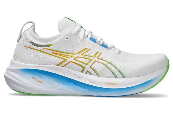 Asics Gel-nimbus 26 Sneakers - White/waterscape