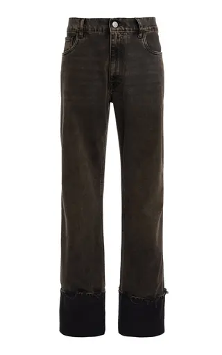 Coperni Boyfriend Denim Pants - Black
