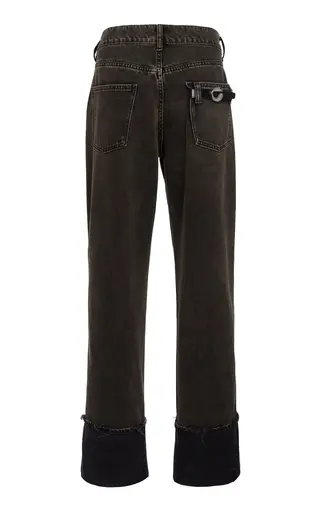 Coperni Boyfriend Denim Pants - Black
