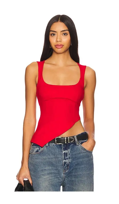 LOVERS AND FRIENDS Penn Top - Red