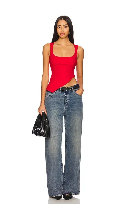 LOVERS AND FRIENDS Penn Top - Red