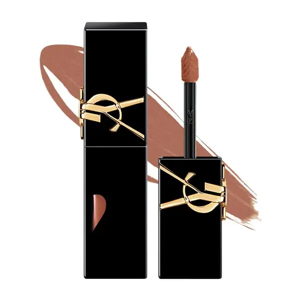 Saint Laurent The Inks Vinyl Cream High Shine Lip Stain - 614 Brown Ignition