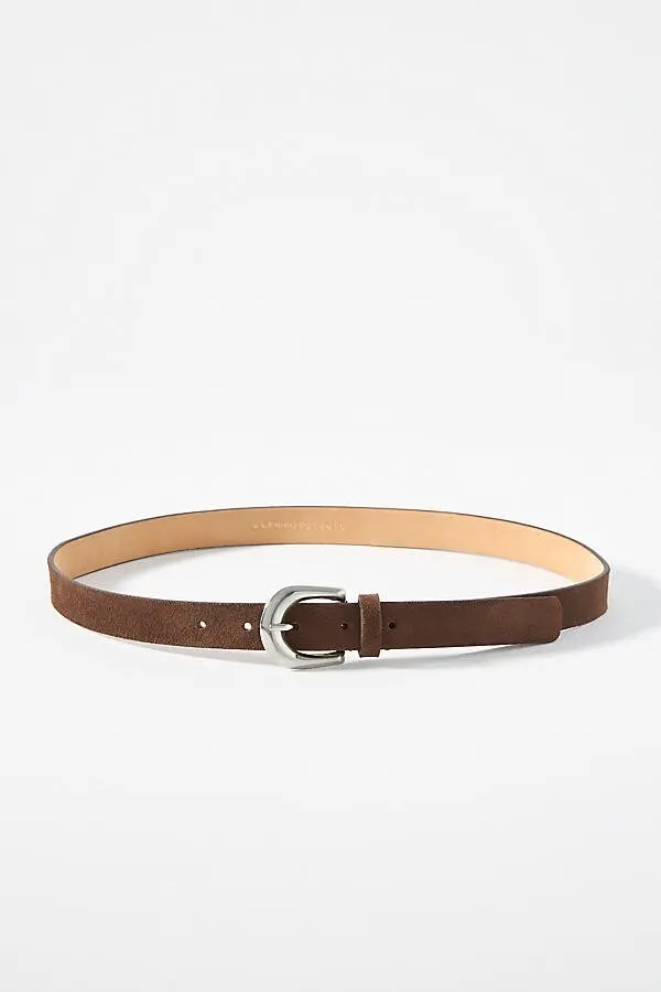 Anthropologie Slim Classic Belt Classic Horsebit Skinny Belt | Anthropologie main image 3