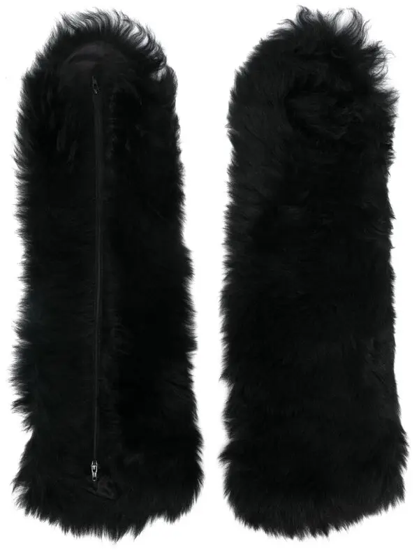 STEIN Fur Arm Warmer - Black