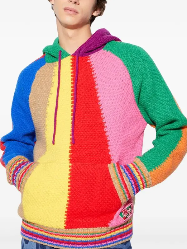Emilio Pucci Colourblock Wool Hoodie