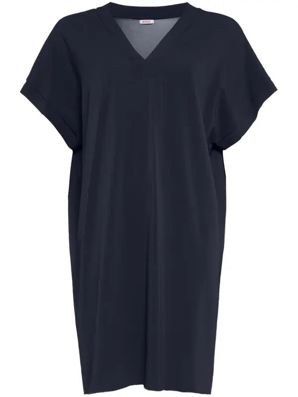 ERES Tali V-neck Tunic Dress - Blue