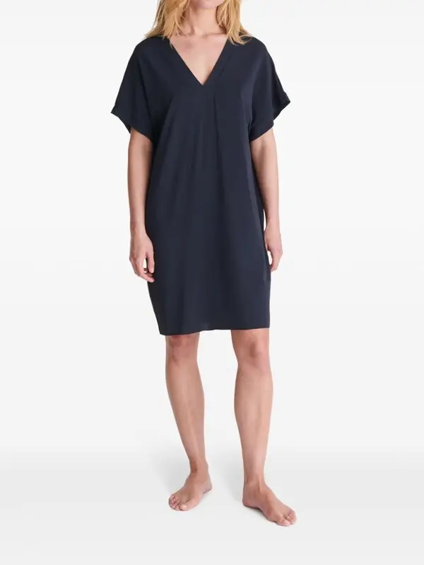 ERES Tali V-neck Tunic Dress - Blue