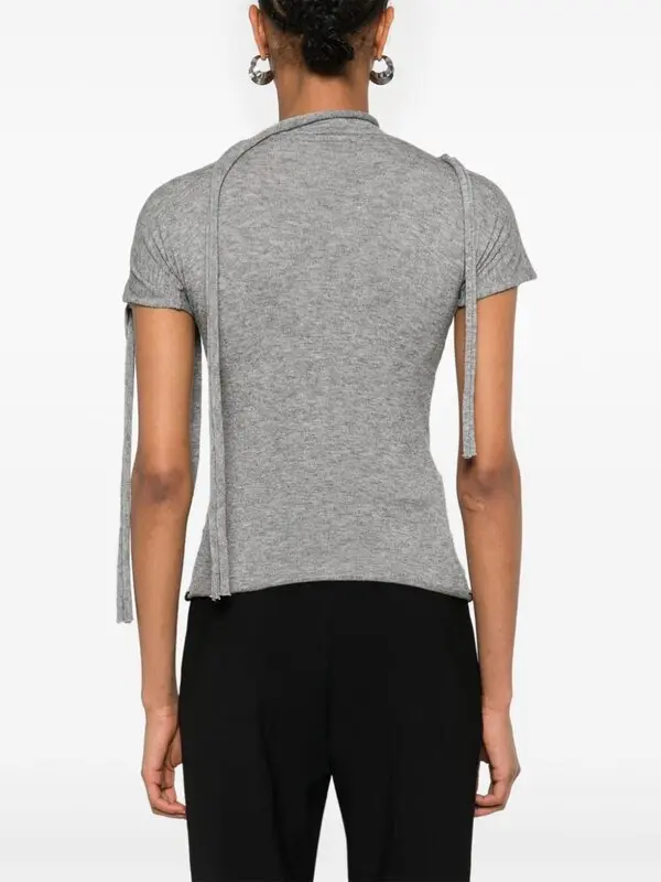 Ottolinger Strappy Knitted T-shirt