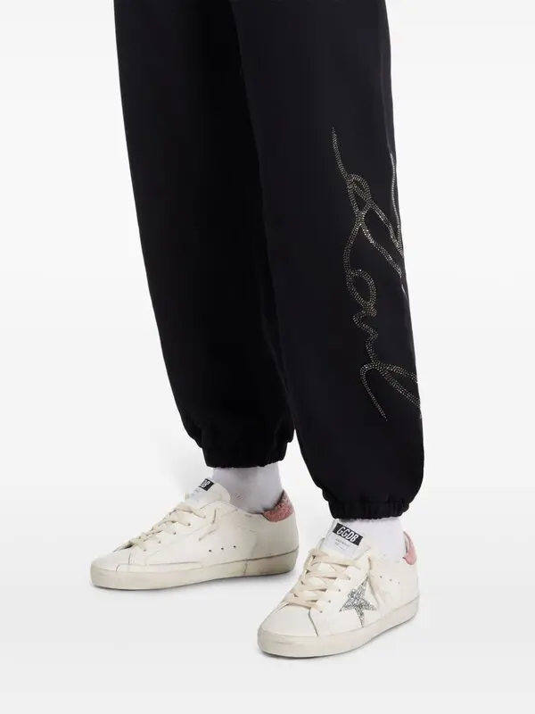 Karl Lagerfeld Rhinestone-embellished Track Pants