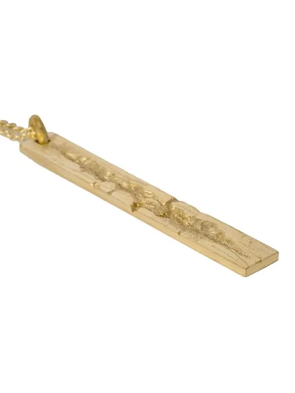 PARTS OF FOUR Plate Necklace - Gold