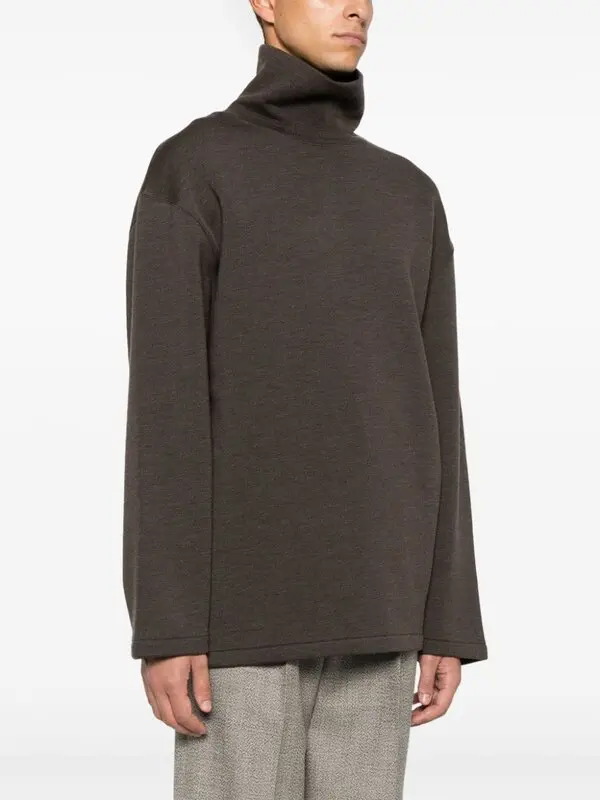 LEMAIRE Mélange-effect Sweatshirt