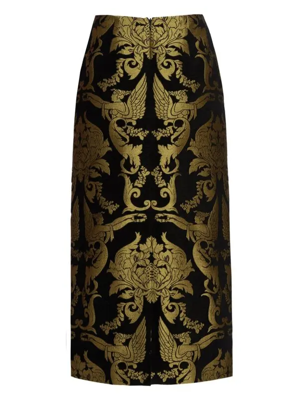 La DoubleJ Printed Pencil Skirt