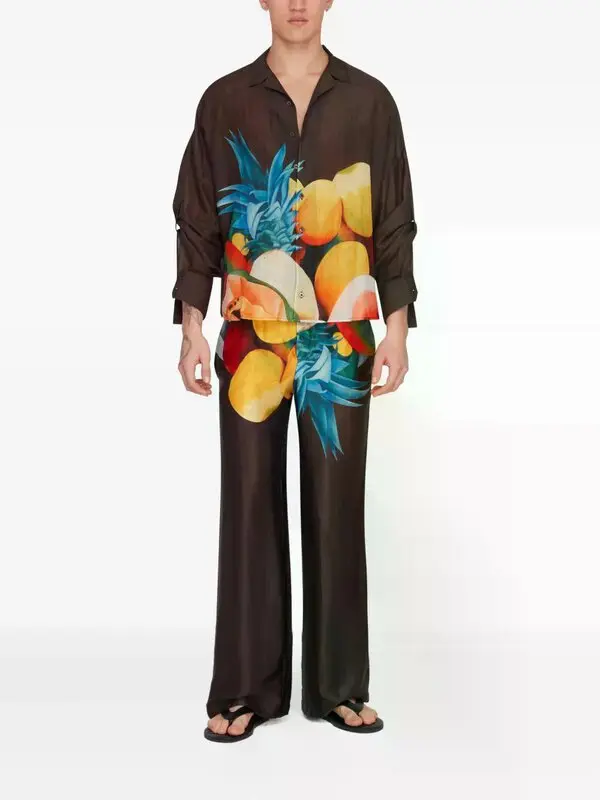 DONDE ESTEBAN Graphic Print Shirt