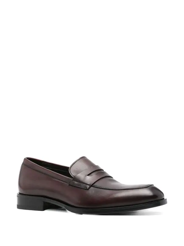 Canali Leather Loafers