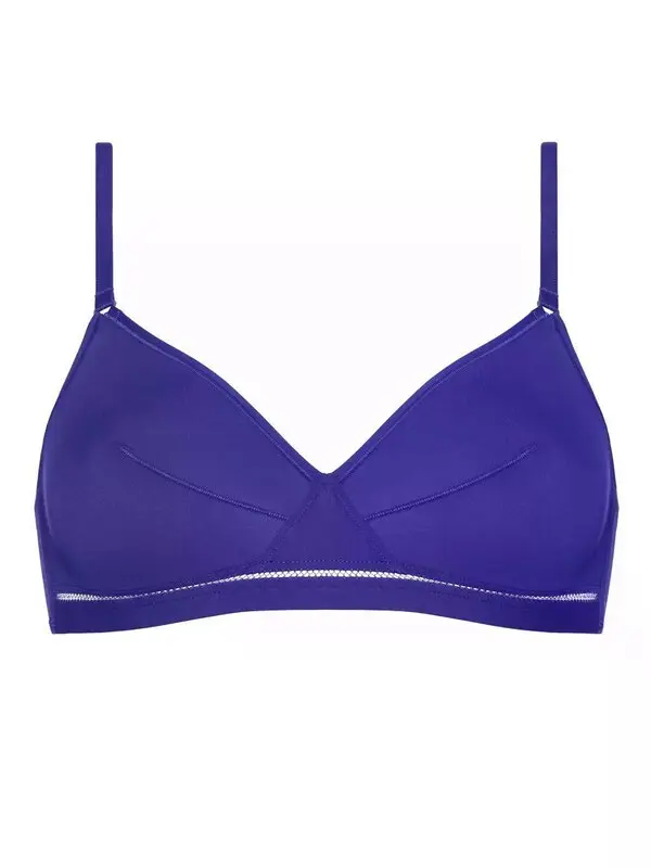 ERES Lydia Soyeuse Wireless Triangle Bra - Purple