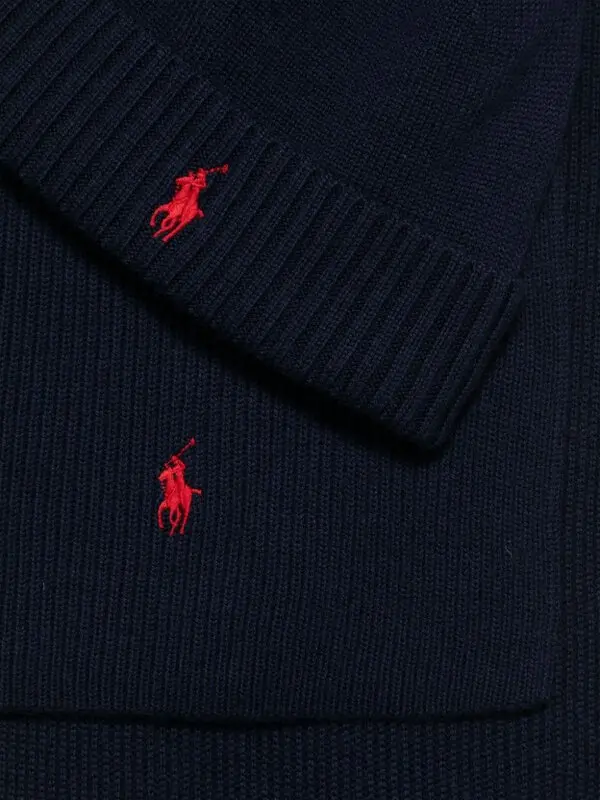 Polo Ralph Lauren Polo Pony-motif Scarf Set - Blue