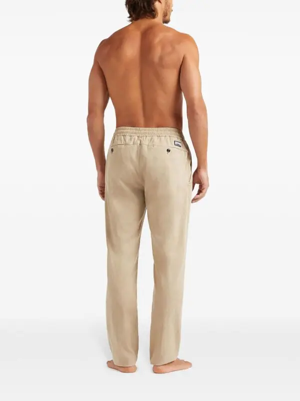 Vilebrequin Straight-leg Trousers - Neutrals