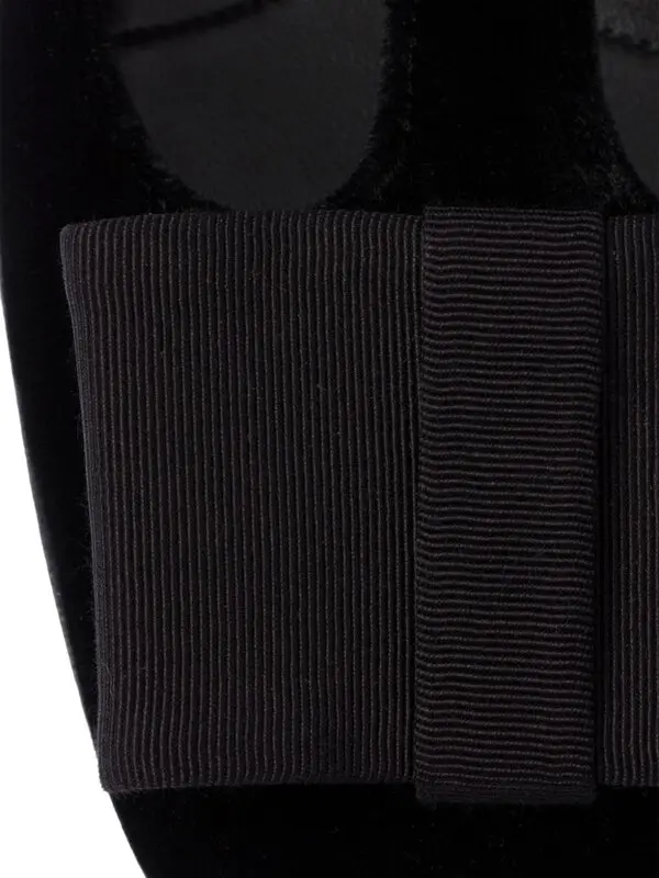 Prada 35mm Velvet Pumps