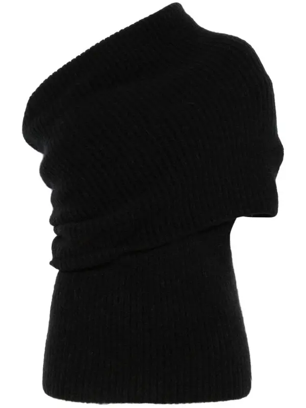 Rick Owens Draped Knitted Top