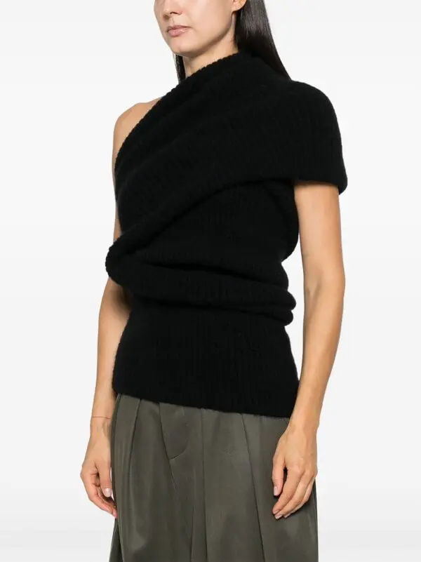 Rick Owens Draped Knitted Top
