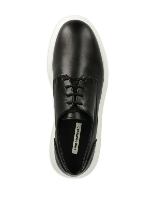 Karl Lagerfeld Leather Derby Shoes