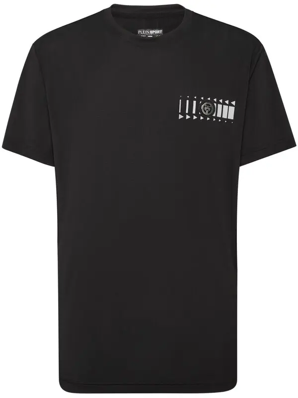 PLEIN SPORT Ss Racing Logo-plaque T-shirt