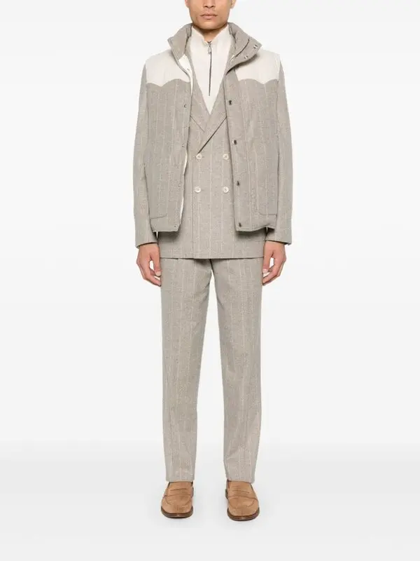 Brunello Cucinelli Pinstriped Suit