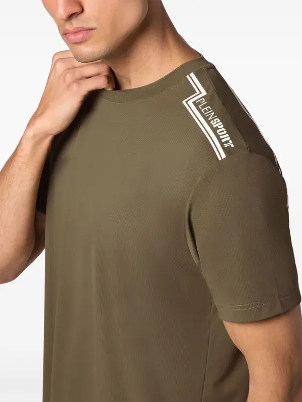 PLEIN SPORT Ss Logo-print T-shirt