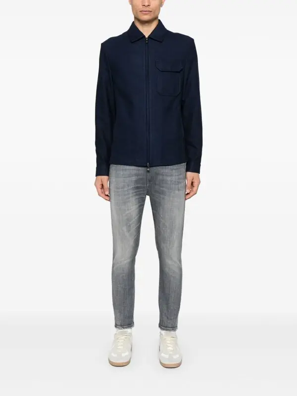 Corneliani Textured Shirt Jacket