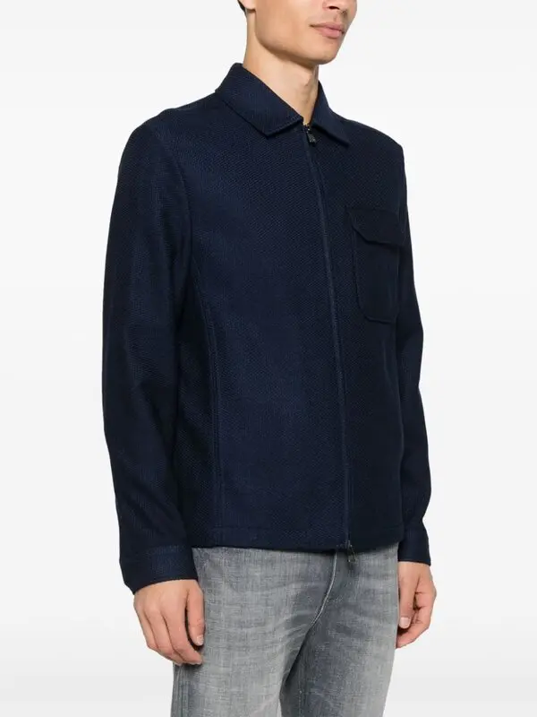 Corneliani Textured Shirt Jacket