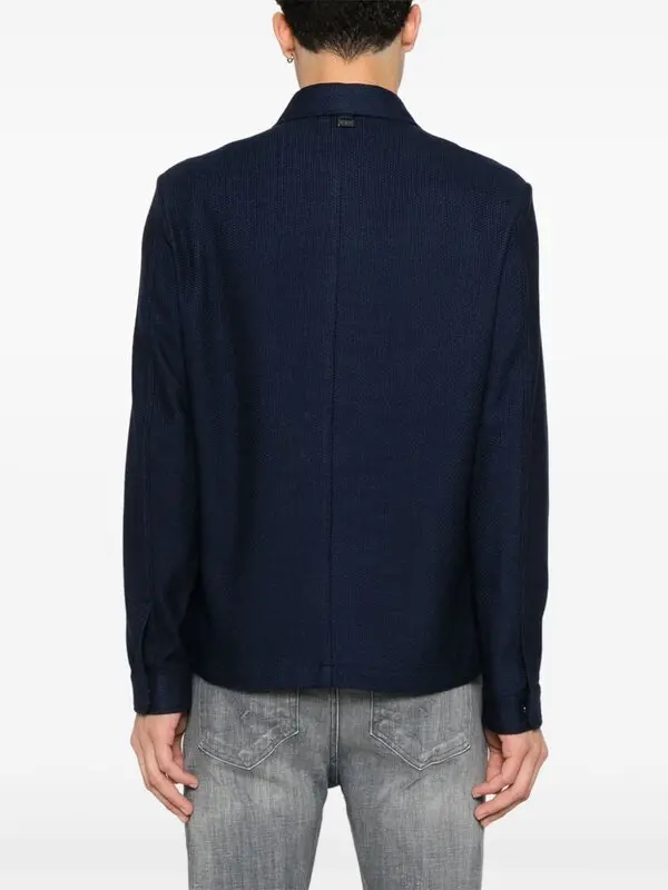 Corneliani Textured Shirt Jacket