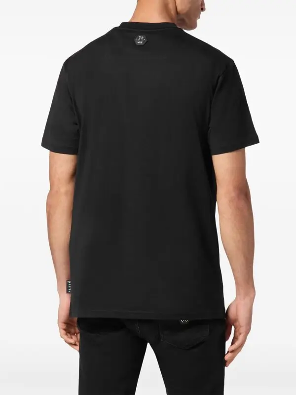 Philipp Plein Patch Skull&bones T-shirt - Black