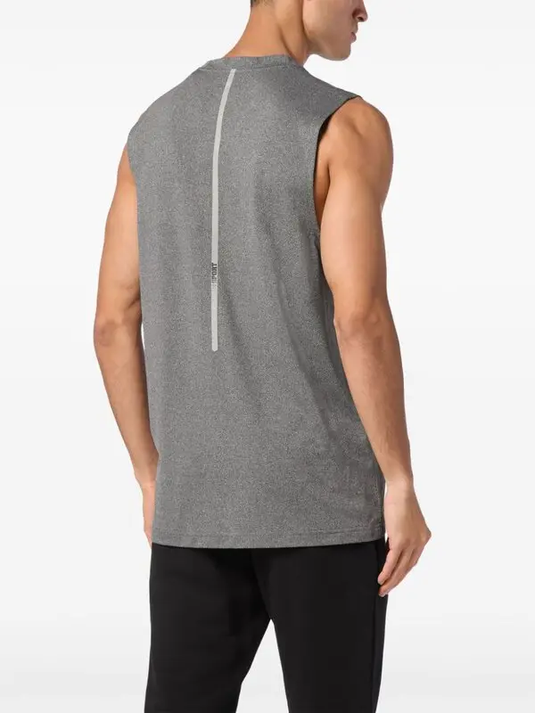 PLEIN SPORT Logo-plaque Tank Top