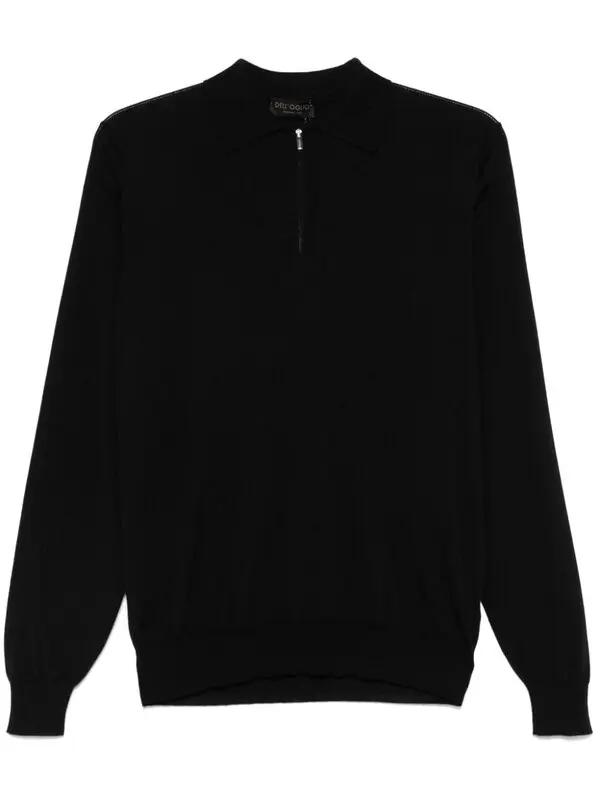 DELL'OGLIO Half-zip Sweater
