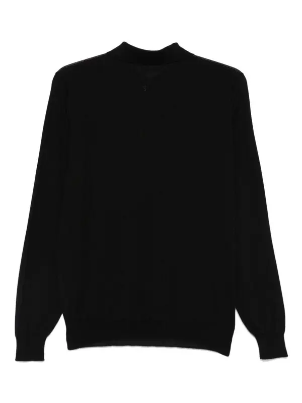 DELL'OGLIO Half-zip Sweater