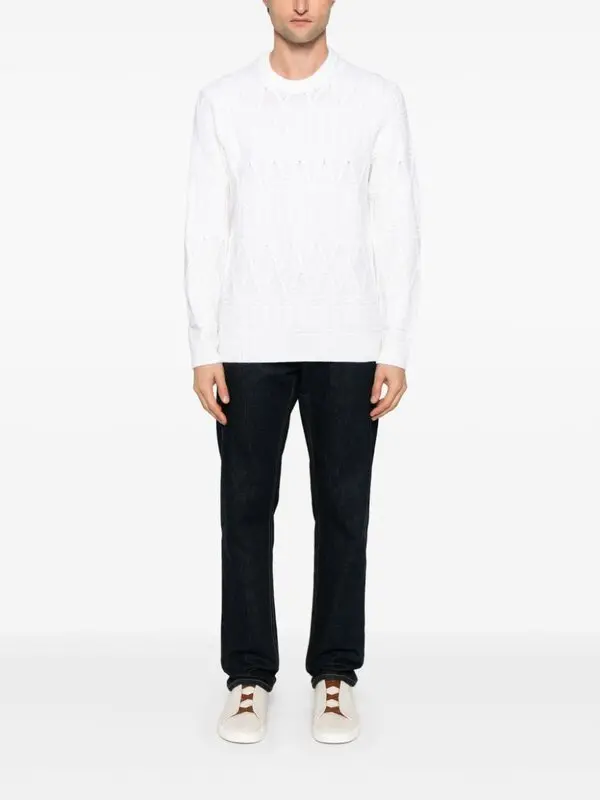 Zegna Cable-knit Sweater