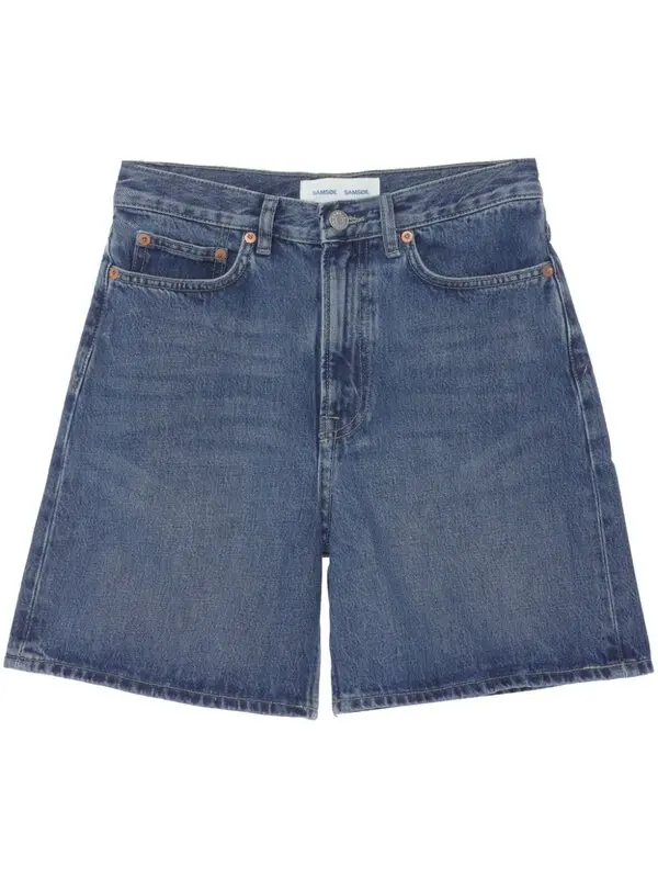 SAMSOE SAMSOE Sashelly Denim Shorts - Blue
