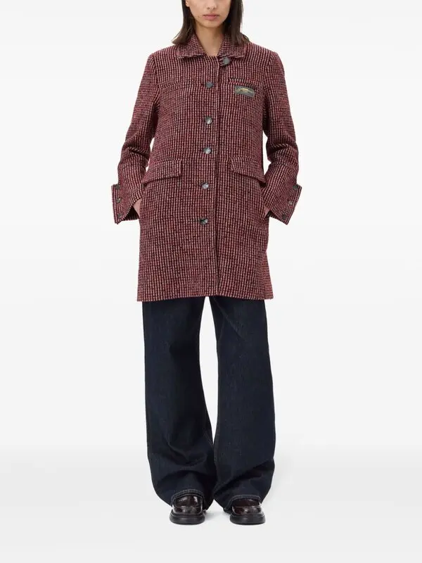 GANNI Checked Jacket